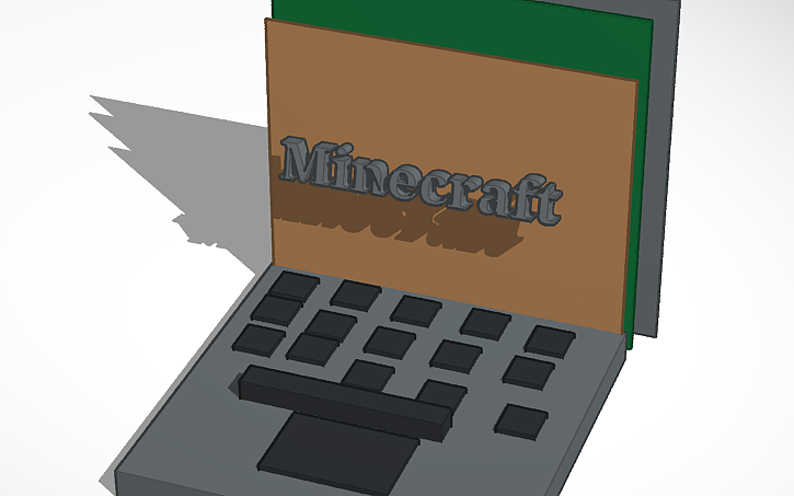 3D design Computer with mouse and keyboard | Tinkercad