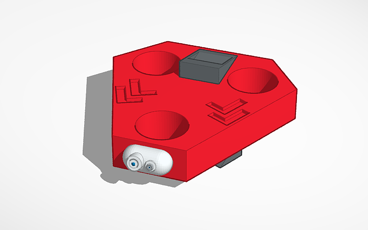3D design Drone Concept(Shell) V1 - Tinkercad