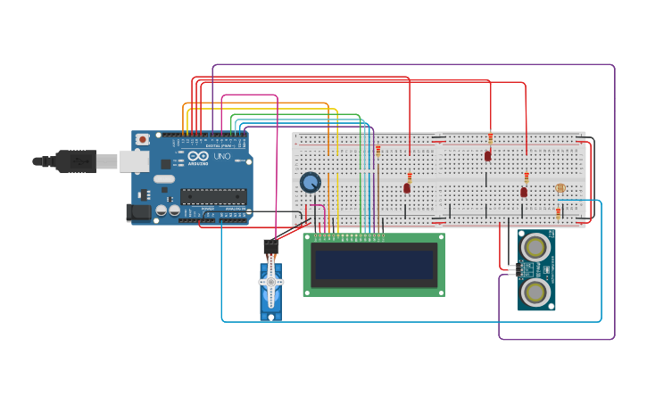 Circuit Design Domotica Micros Tinkercad