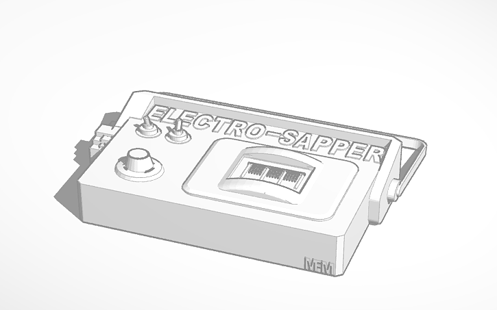 3D design Electro Sapper - Tinkercad