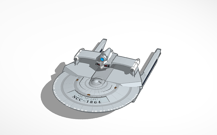 3D design Miranda class USS Reliant NCC 1864 (TMP and Strange New ...