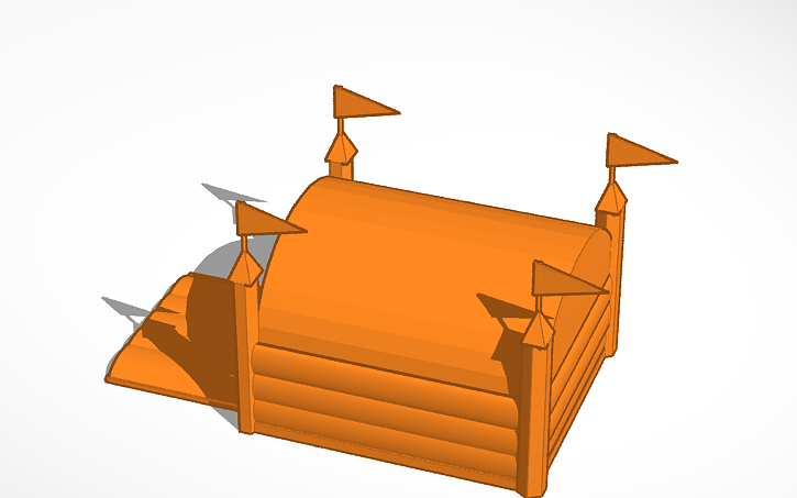 3D design bouncy castle | Tinkercad