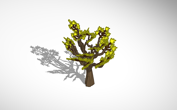 3D design ağaç - Tinkercad