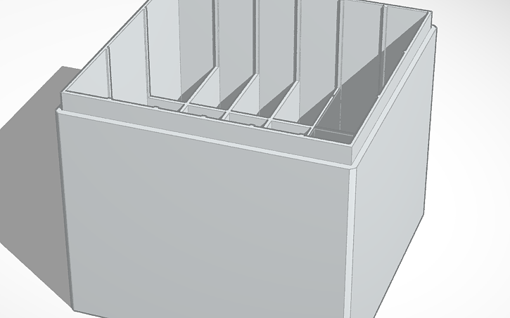 3D design 1s 600mah Battery Box - Tinkercad