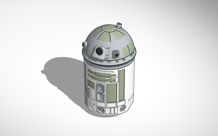 3D design R9 Series Astromech Droid - Tinkercad