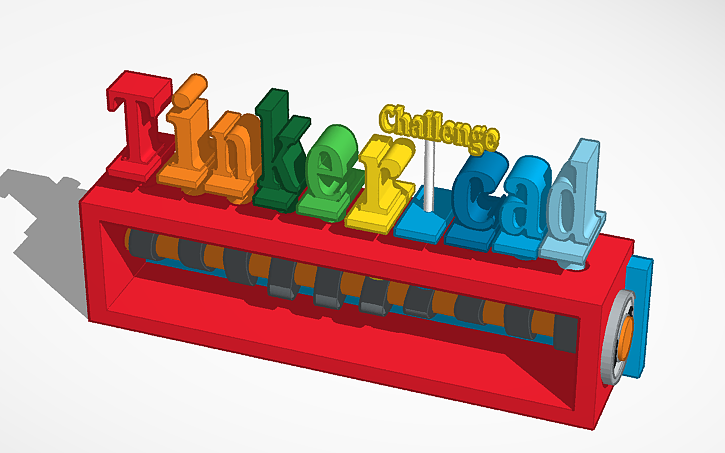 3D design Tinker Challenge - Tinkercad