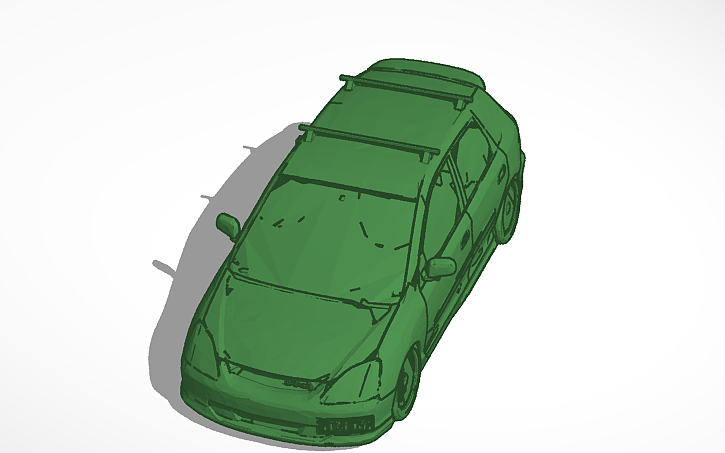 3D design Honda Civic EU3 - Tinkercad
