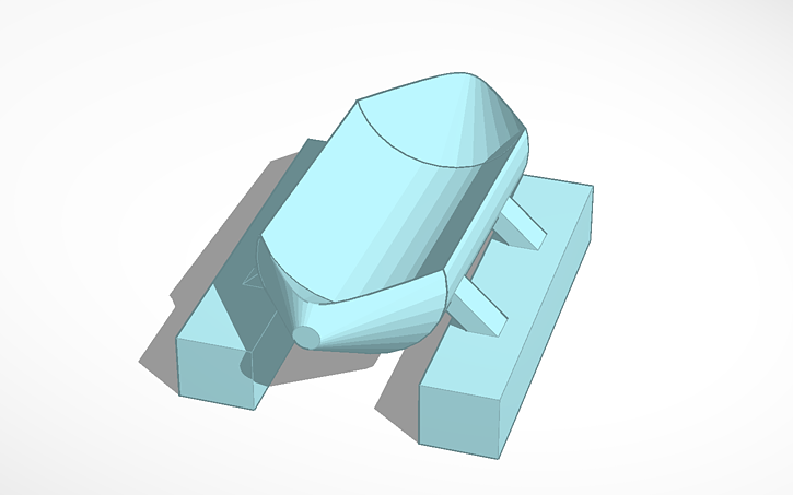 3D design Boat Project - Tinkercad