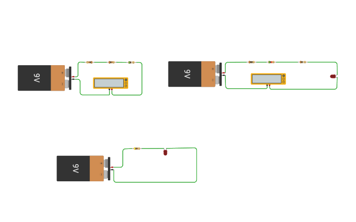 Circuit design CIRCUITOS EN SERIE - Tinkercad