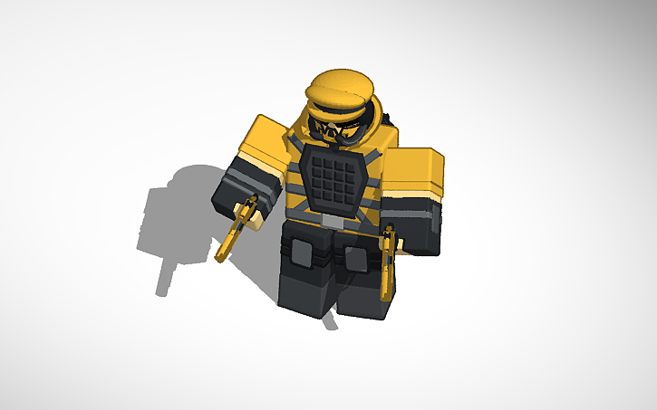 3D design TDS Golden Scout (Tower Defense Simulator) - Tinkercad