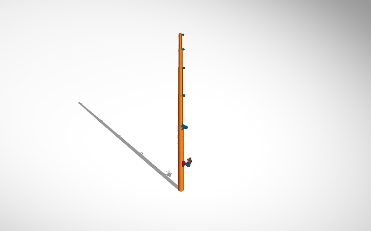3D design Fishing Rod - Tinkercad