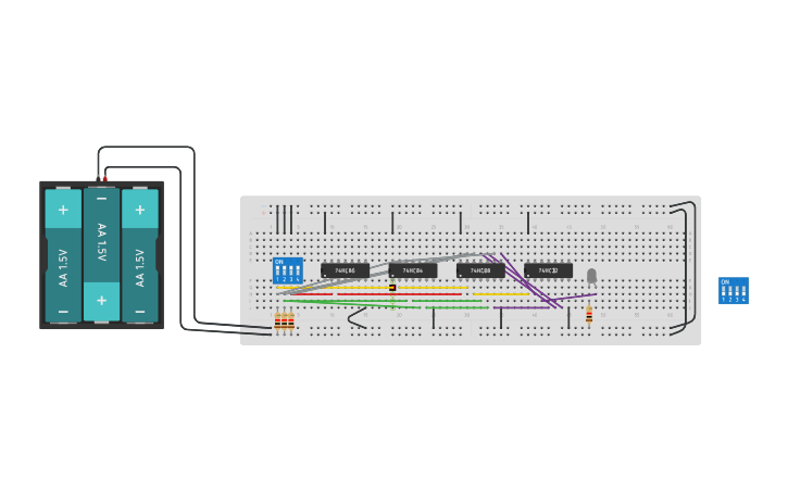 Circuit design FUNCION - Tinkercad