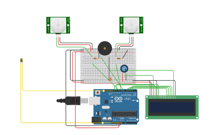 Circuit design Light Automation Arduino - Tinkercad