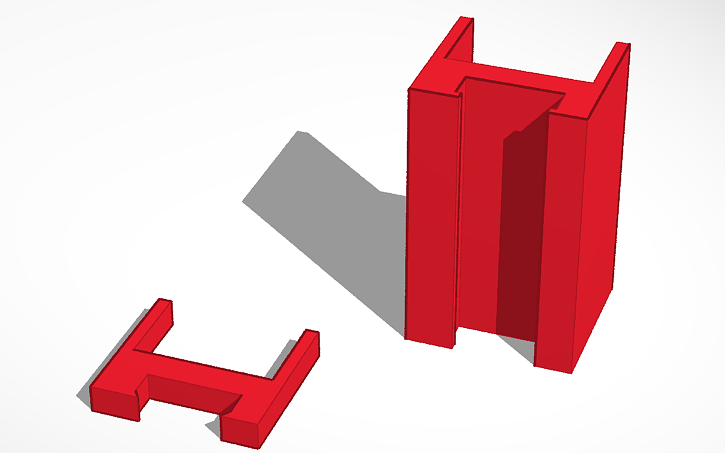 3D design Lack table magnet holder | Tinkercad
