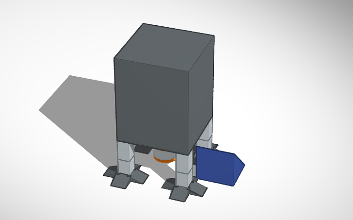 3D design spaceship project | Tinkercad