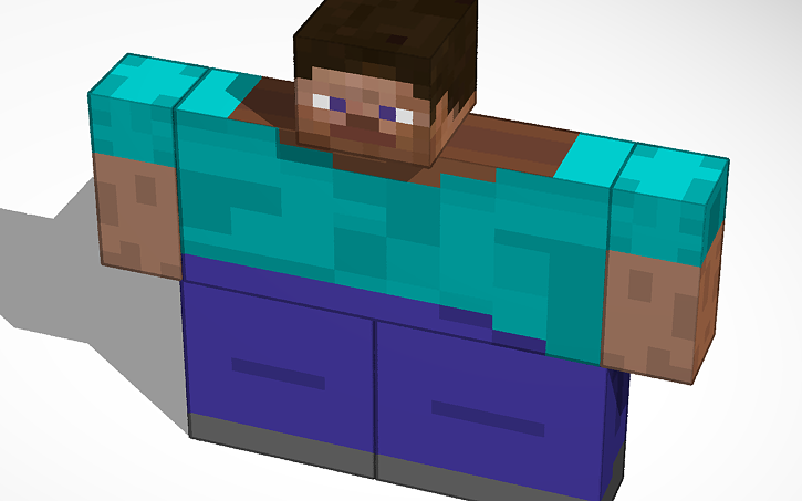 3D design Revised Fat Steve - Tinkercad