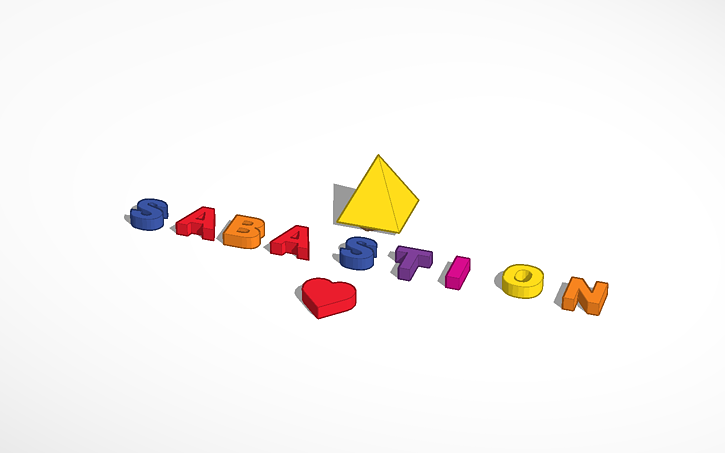 3D design hope anderson | Tinkercad 3D design hope anderson | Tinkercad