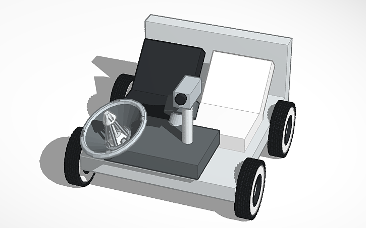 3D design Rover - Tinkercad