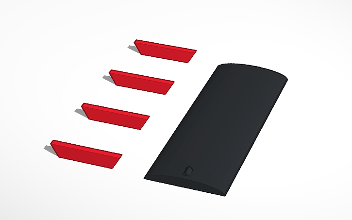 3D design RC Airplane HAtch | Tinkercad