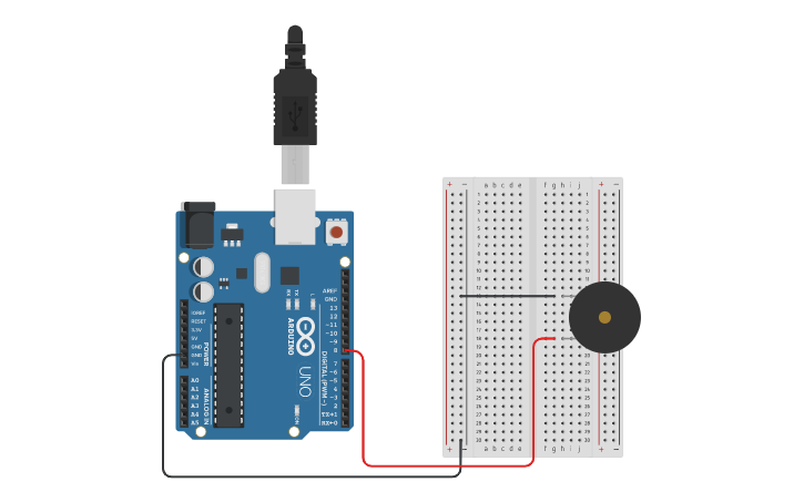 Circuit design Proyecto_9_KFC | Tinkercad