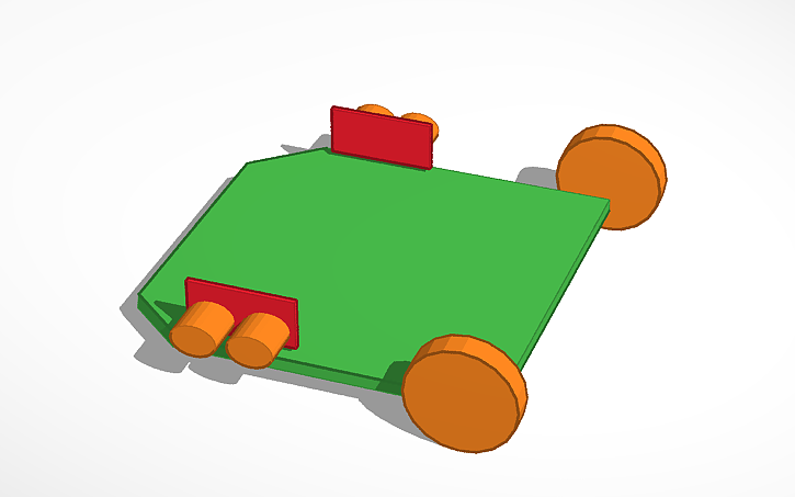 3D design Mobile Robot - Tinkercad