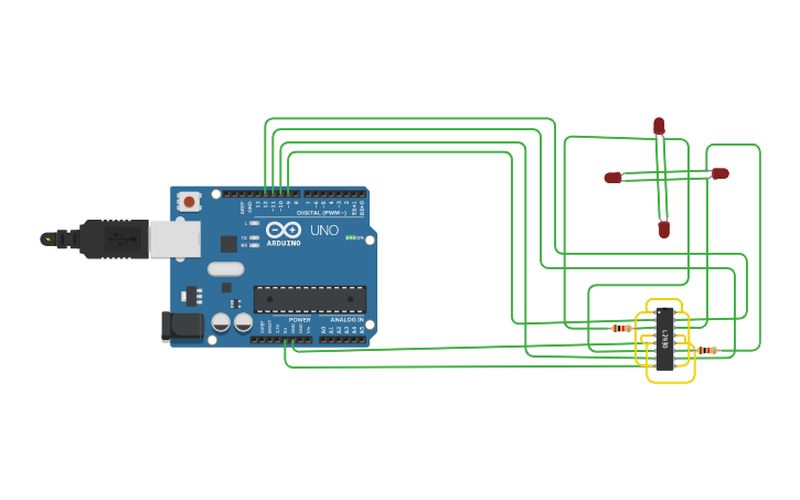 Circuit design EXP4 PART1 - Tinkercad