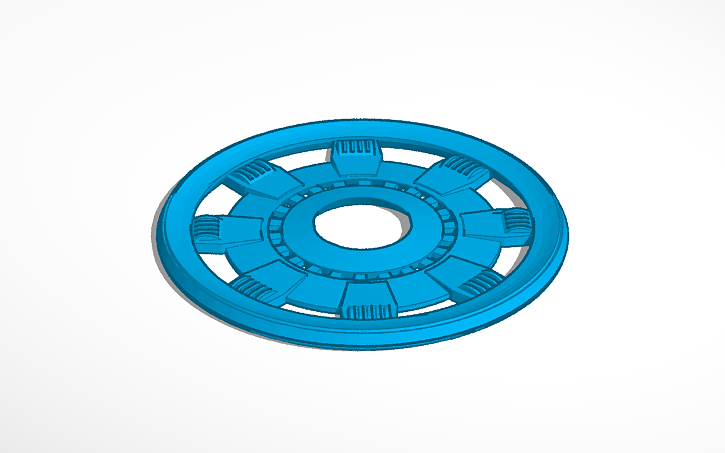3D design Arc Reactor | Tinkercad
