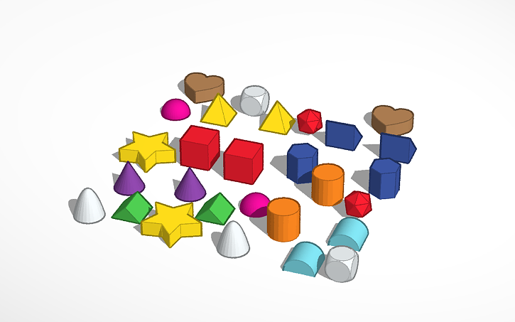 3D design blocks - Tinkercad