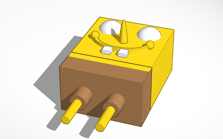 3d Design Spongebob Tinkercad