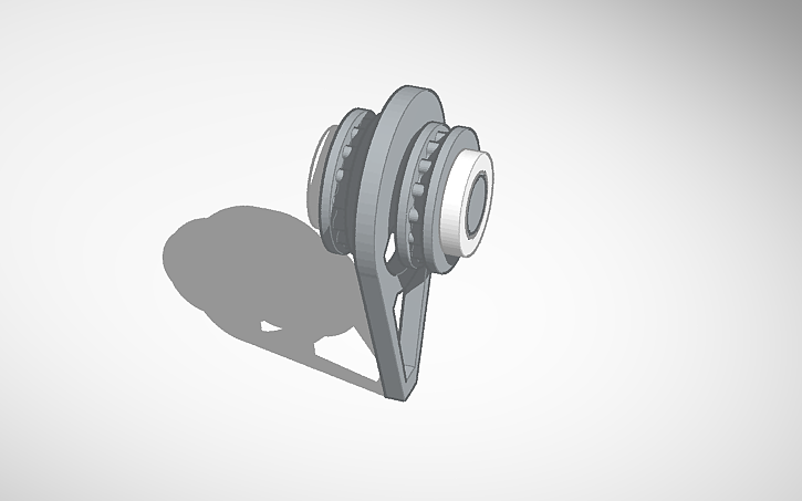3D design Lightweight Vertical Spinner - Tinkercad