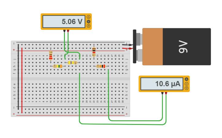 Circuit Design Circuito Serie Tinkercad