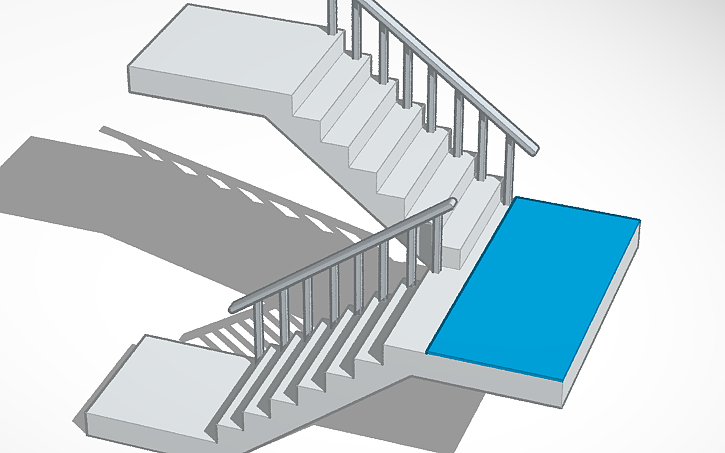 3D design STAIR - Tinkercad