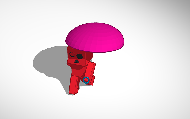 3D design Miny Man 2 - Tinkercad