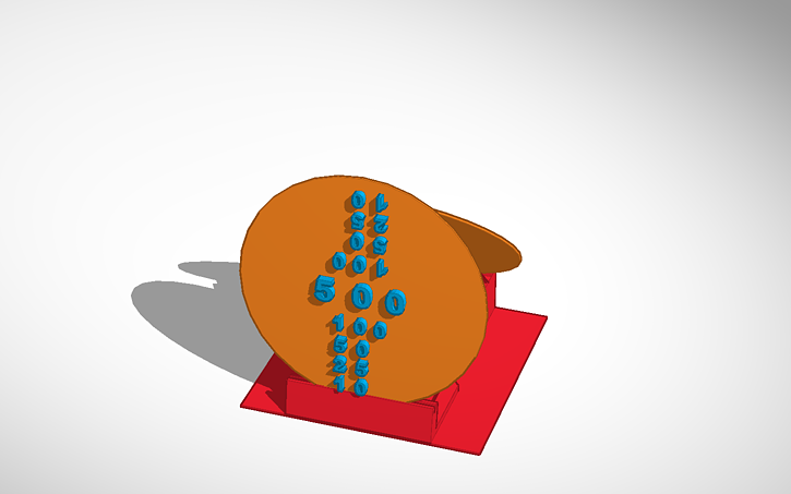 3D design nerf target | Tinkercad