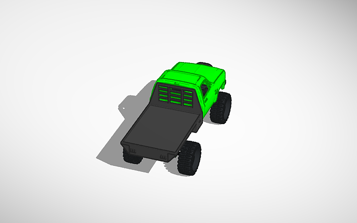3D design my square body chevy 454 mud truck - Tinkercad
