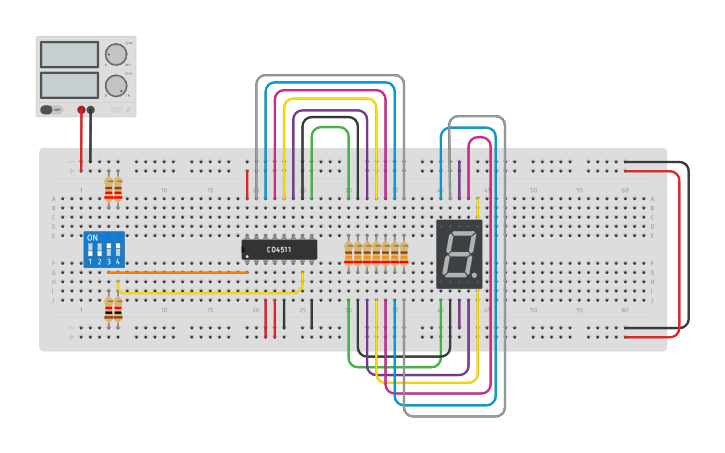 Circuit design Taller 3 - Tinkercad