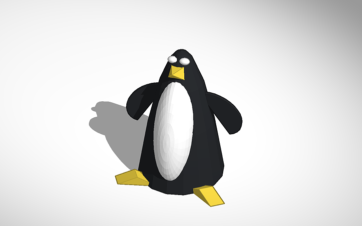3D design Penguin | Tinkercad