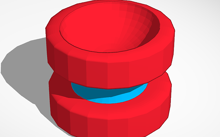 3D design fair play yoyo - Tinkercad