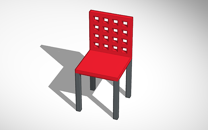 3D design paritosh_chair | Tinkercad