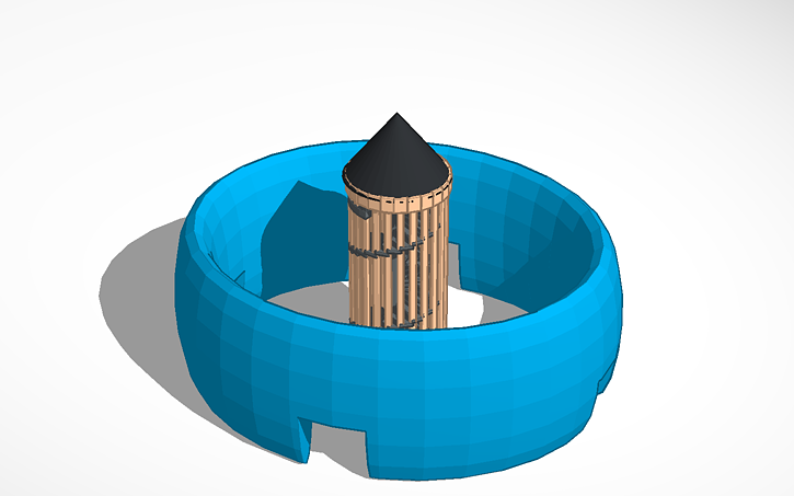 3D design battle dome | Tinkercad