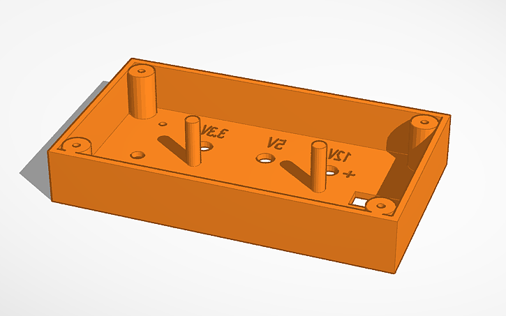 3D design ATX PSU Cover - Tinkercad