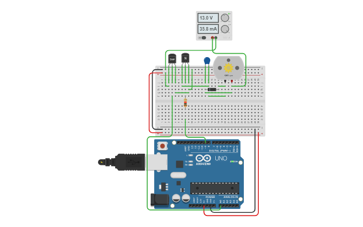 Circuit Design Experiment 4 D Tinkercad
