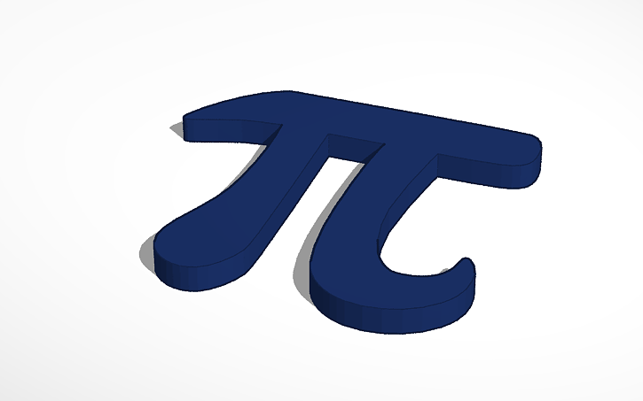 3D design pi - Tinkercad