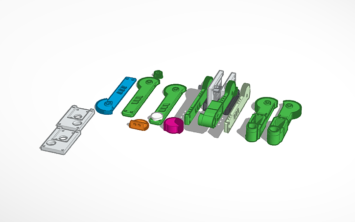 3d Design Robot Arm Main Lift Arm Tinkercad