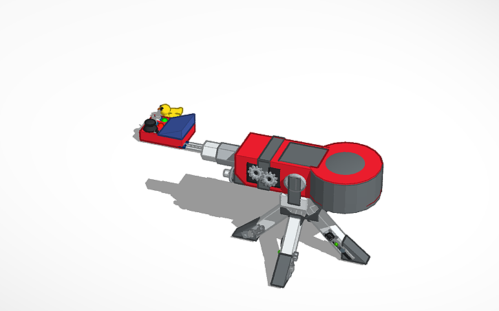 3D design Turret - Tinkercad