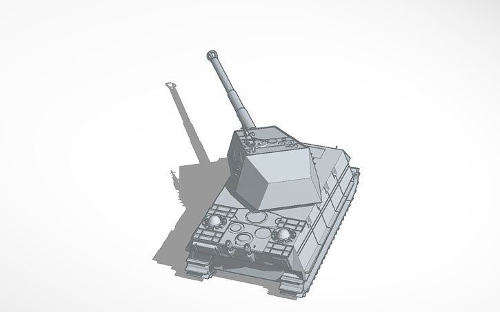3D design Tiger II - KING TIGER | Tinkercad