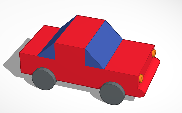 3D design car - Tinkercad