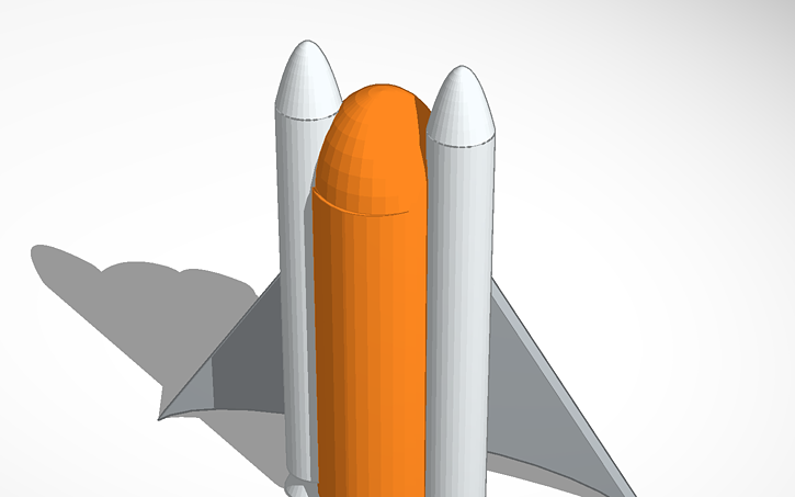 3D design NASA rocket - Tinkercad