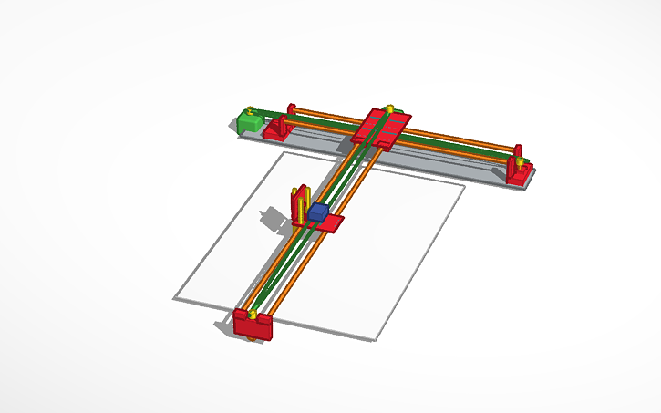 3D design Wall drawing machine - Tinkercad