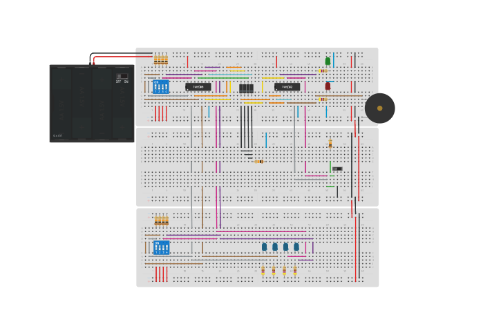 Circuit Design Password Security System Tinkercad
